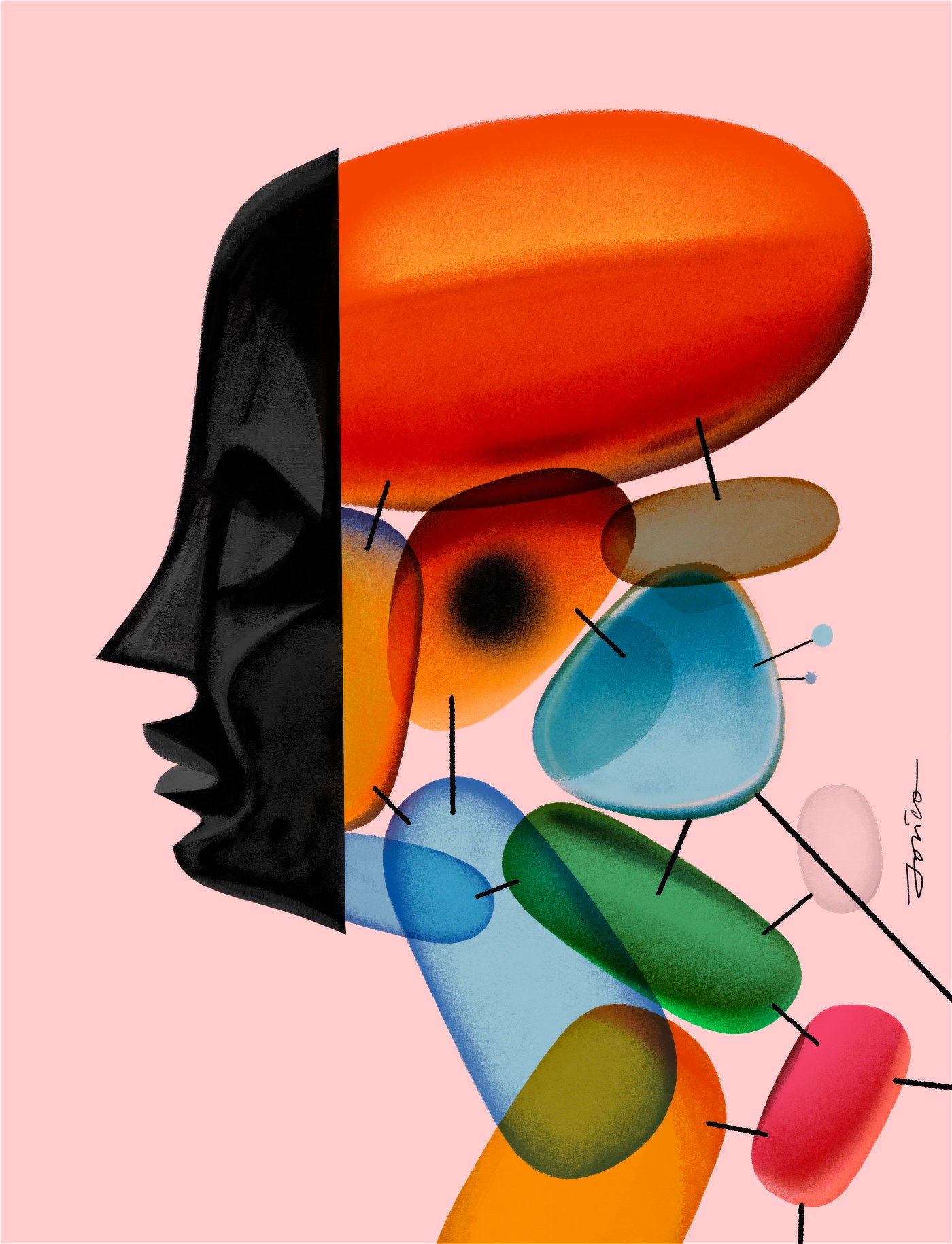 True Colors poster – Paweł Jońca – ilustracje i plakaty